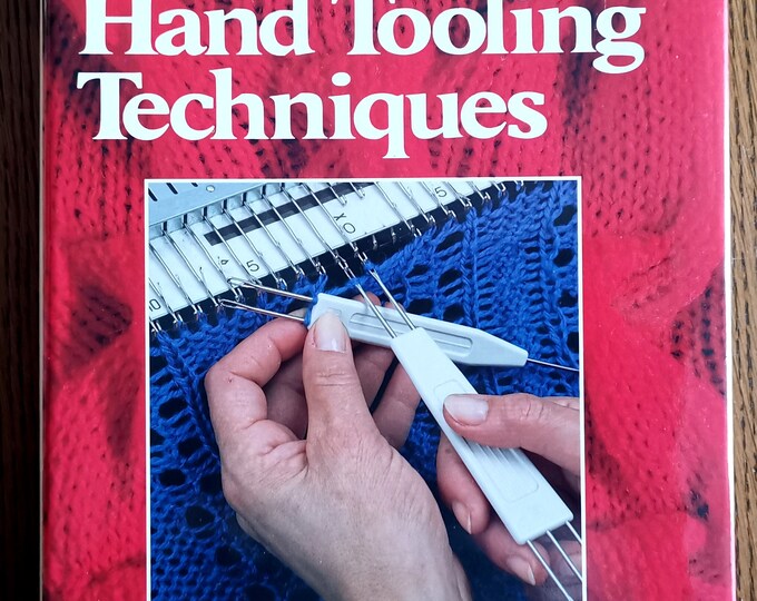 Machine Knitting Hand Tooling Techniques by Susan Guagliumi 1990 - Etsy