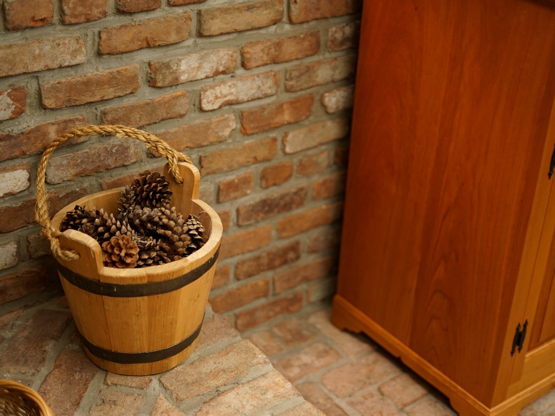 Primitive Bucket, Wooden Bucket, Civil War Reenactment Gear - Etsy
