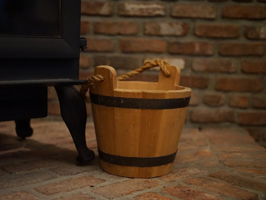 Primitive Bucket, Wooden Bucket, Civil War Reenactment Gear - Etsy