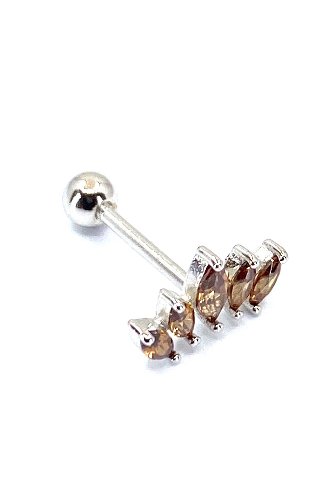 Five Marquis Piercing,helix Piercing,screw Back,stud Piercing by ...