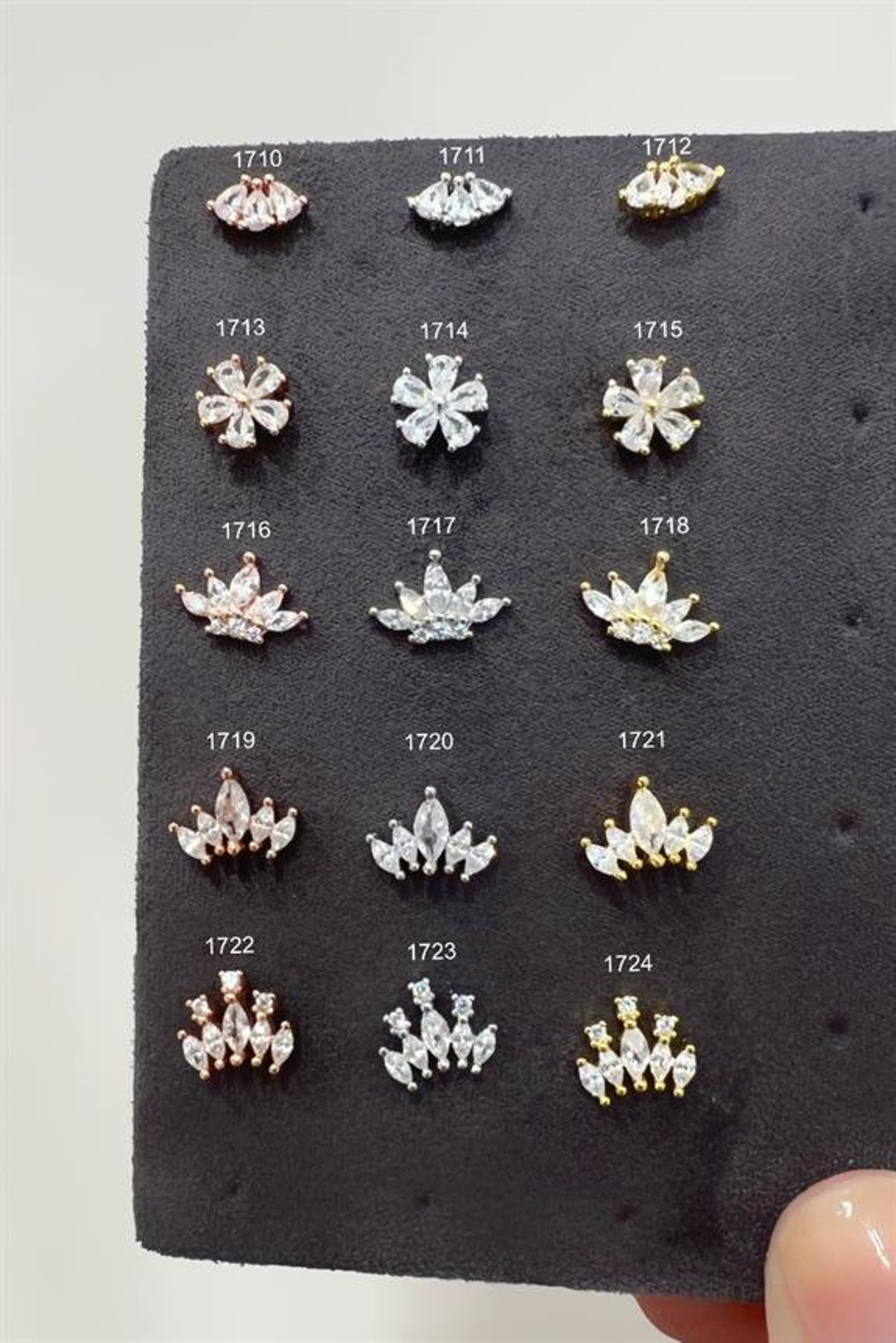 Five Marquise Piercing,daisy Piercing,drop Stud Earrings,helix Piercing ...