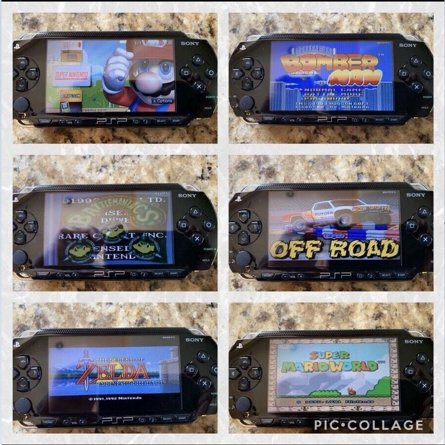 Modded Original PSP Fully Loaded With 64gb Arcades and Emulator Pack - Etsy