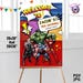 Superhero Welcome Sign, Superhero Welcome Poster, Superhero Birthday ...