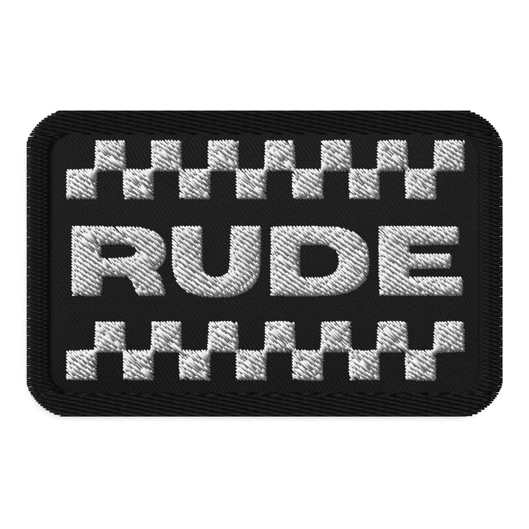 2 Tone Ska Rude Embroidered Patch - Iron on Sew On - Etsy