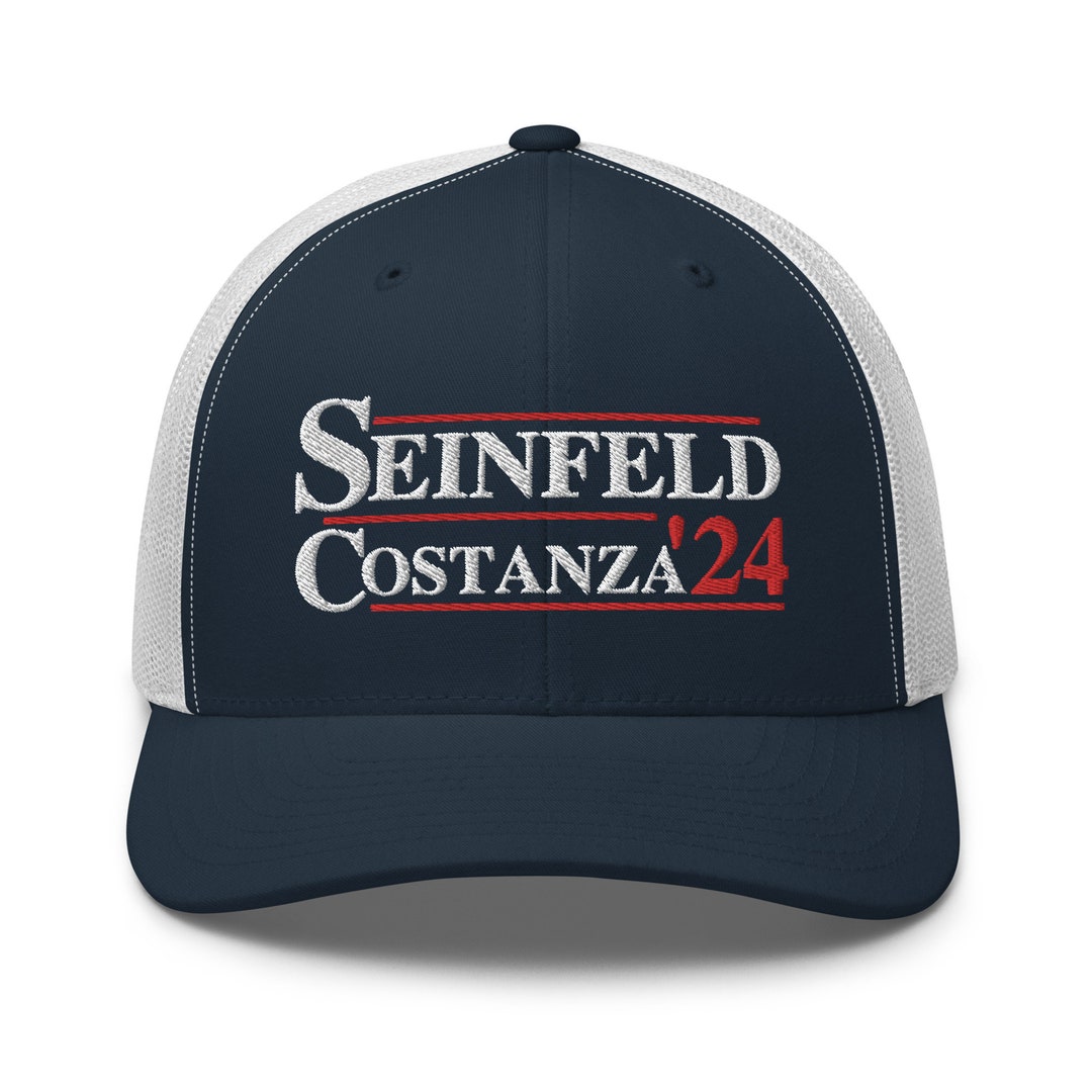 Funny 2024 Election Seinfeld Costanza Embroidered Retro Trucker ...