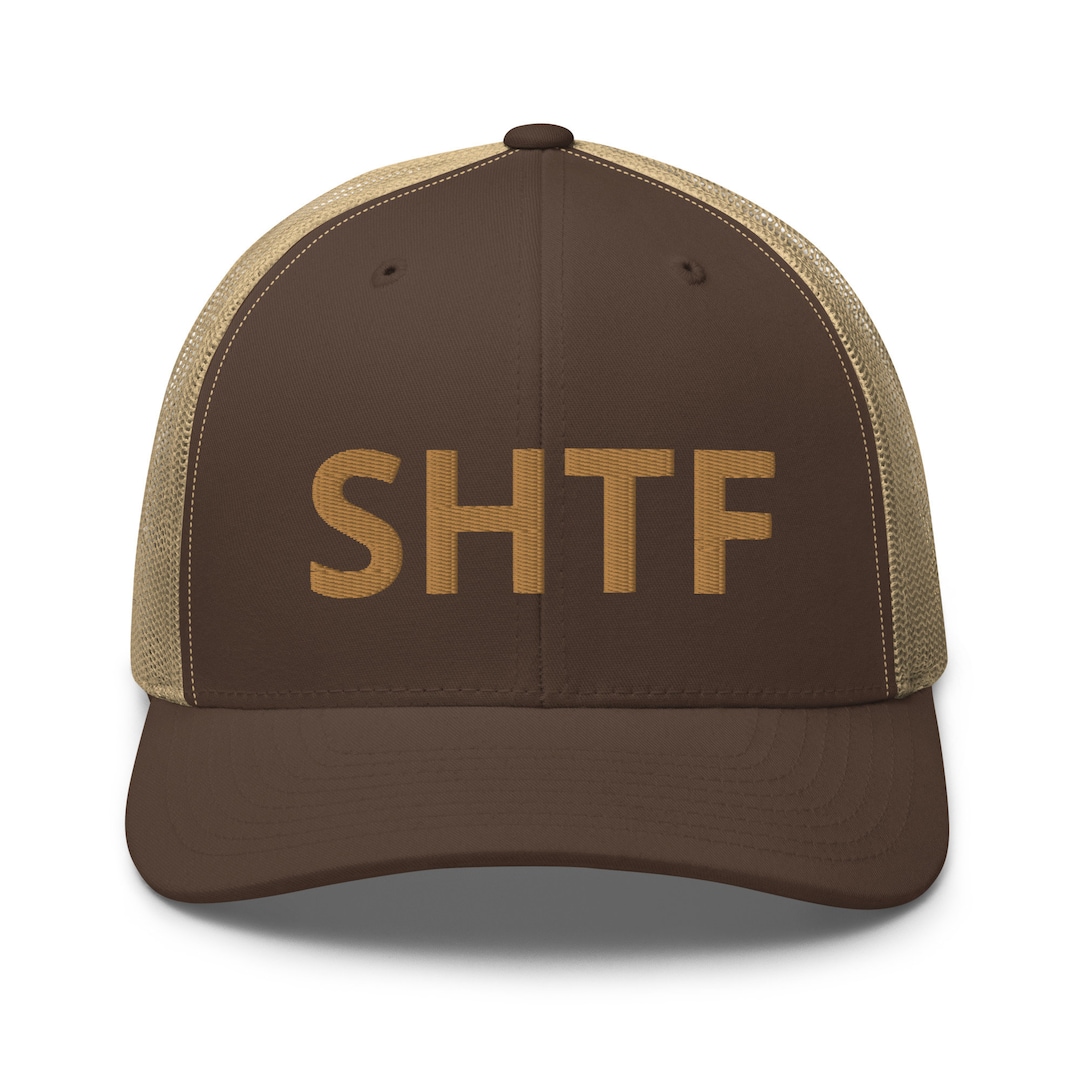 SHTF Retro Trucker Hat, Doomsday Prepper, Fun Survivalist Cap - Etsy