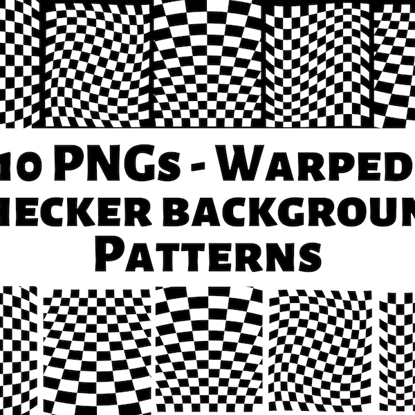 Wavy Checker Svg - Etsy