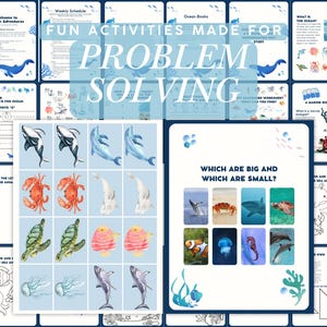 Ocean Adventures Unit Study | A Preschool & Kindergarten Science Course ...