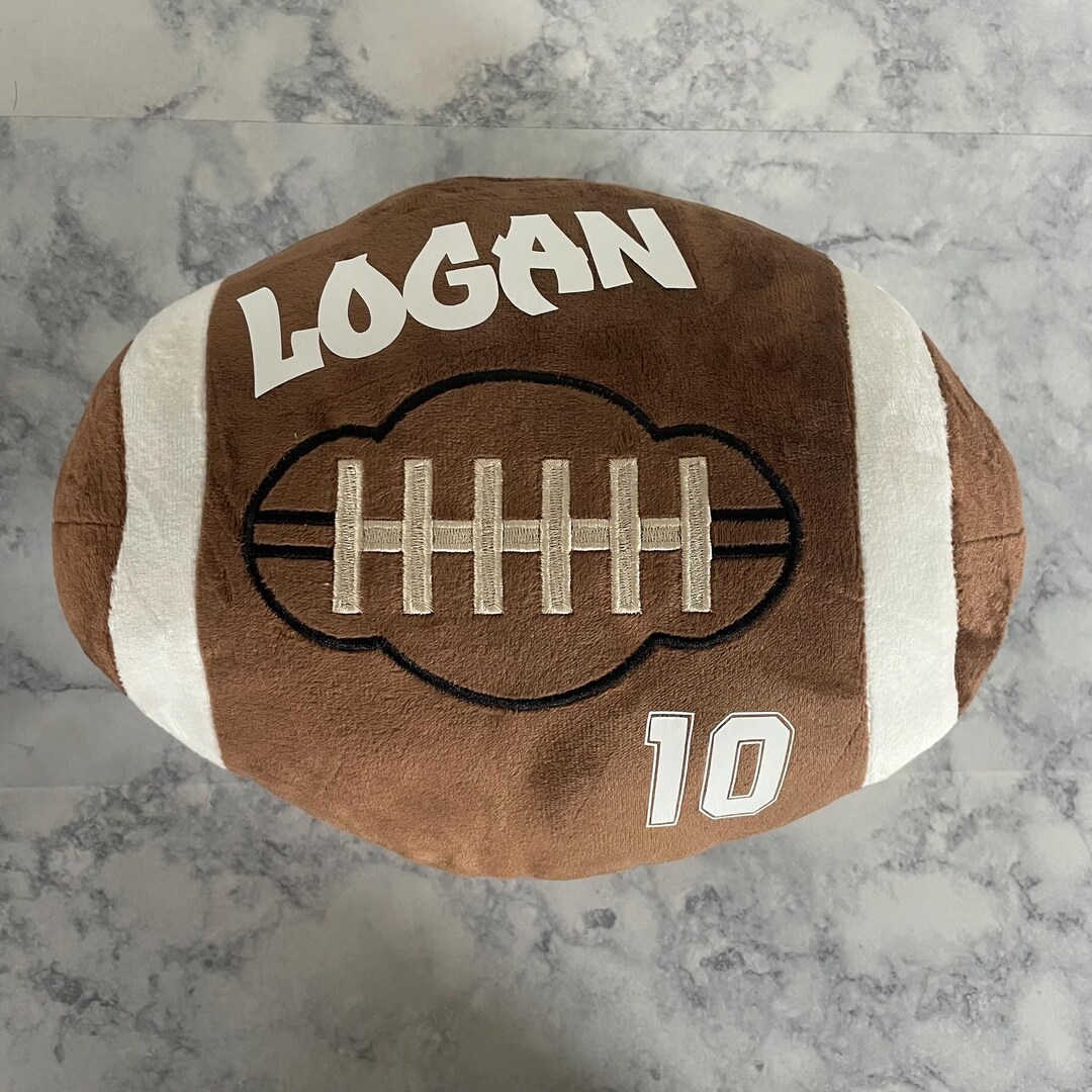 11 Inch Personalized Football Pillow/ Plush - Etsy