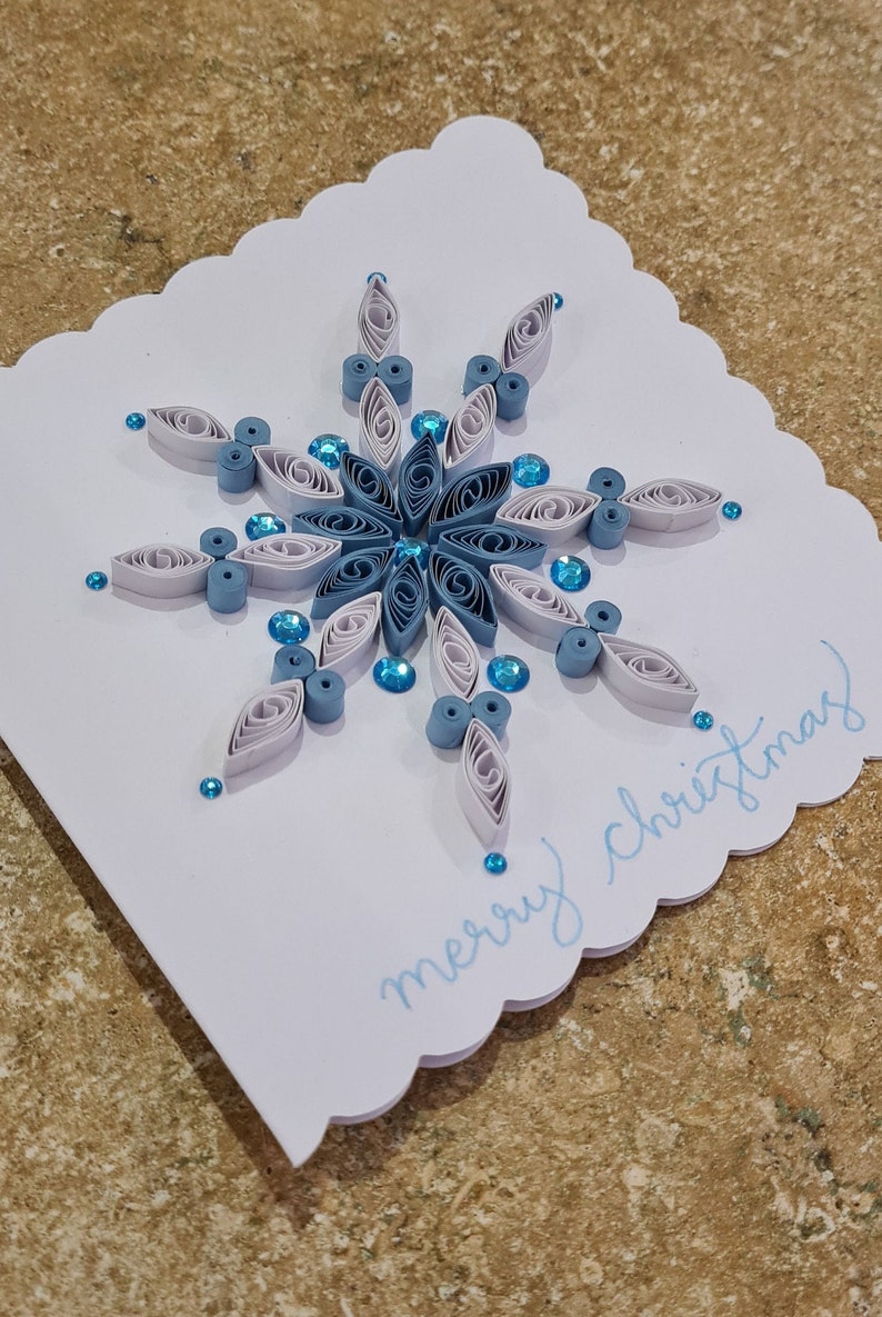 Quilled Christmas Cards, Quilled Cards, Christmas Tree Cards, Christmas ...