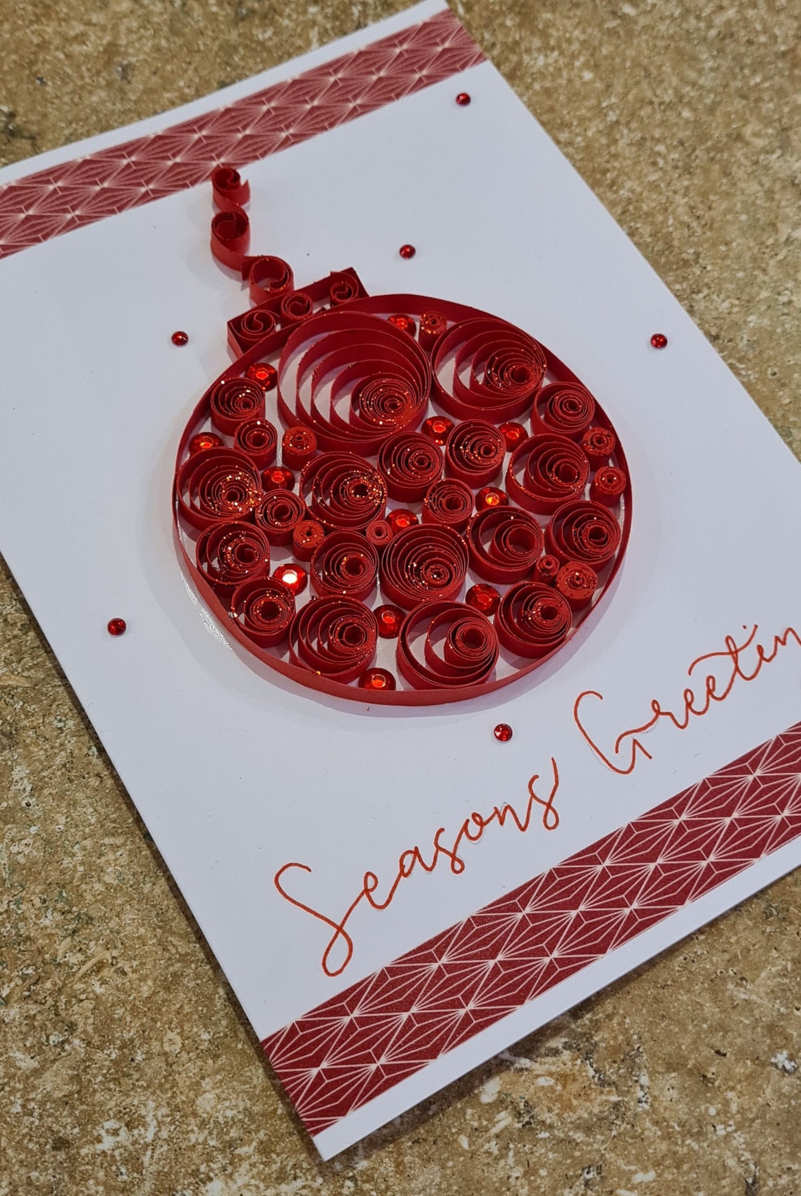 Quilled Christmas Cards, Quilled Cards, Christmas Tree Cards, Christmas ...