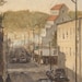 Watercolor Giclee Print, "stillwater Mill"- Grain Mill by the River in ...
