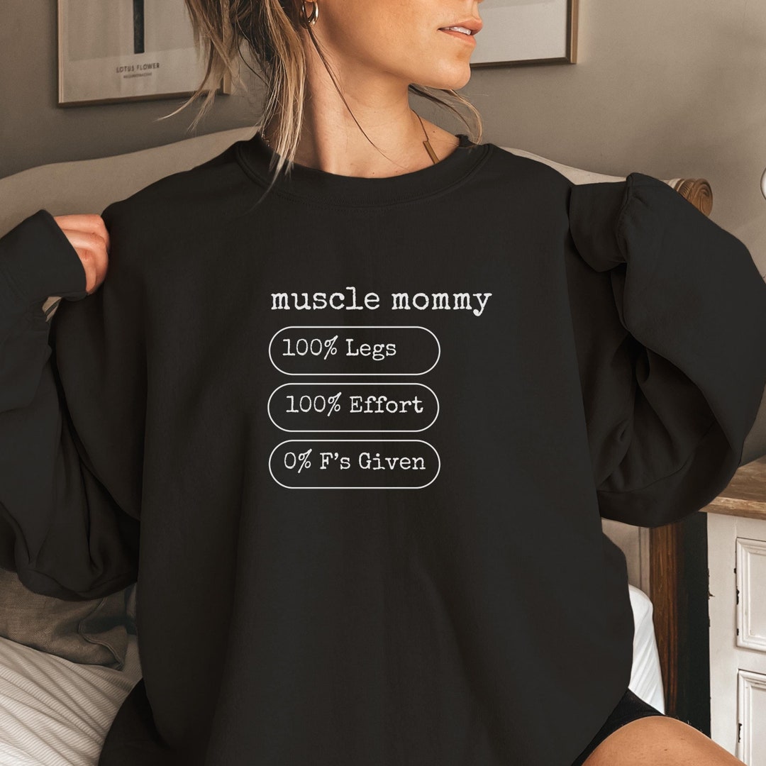 Muscle Mommy Sweater Gym Sweater Women Gym Shirt Sweatshirts for Gym ...