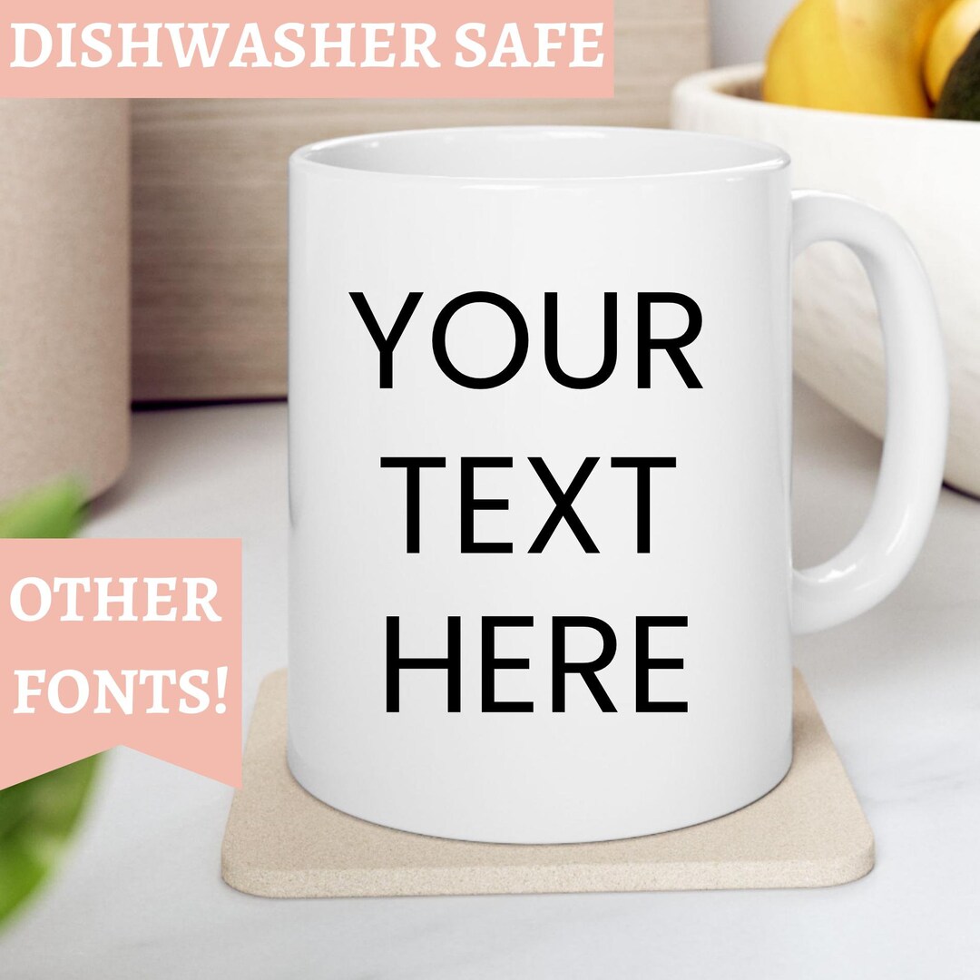 Custom Coffee Cup, Personalized Coffee Mug, Custom Mug, Custom Coffee ...