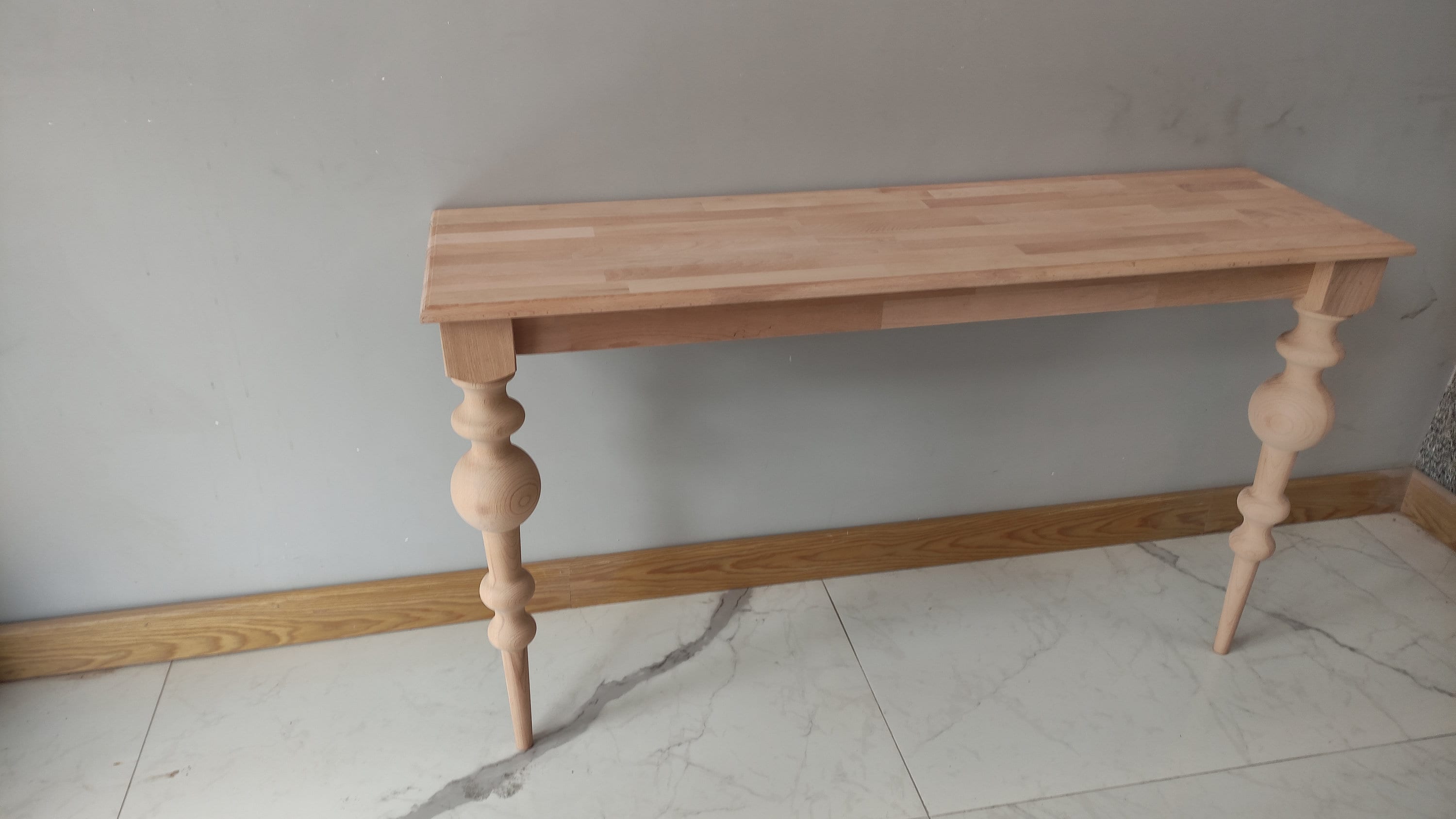 Console Table With Swivel Leg, Console Table, Entry Table, Mid Modern ...
