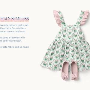 Pink Floral Grand Millennial Scallop Pattern - Preppy Floral Background ...