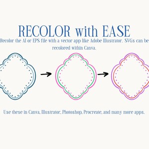 Grand Millennial Floral Motifs & Frames Clipart - Hand-drawn Designs ...