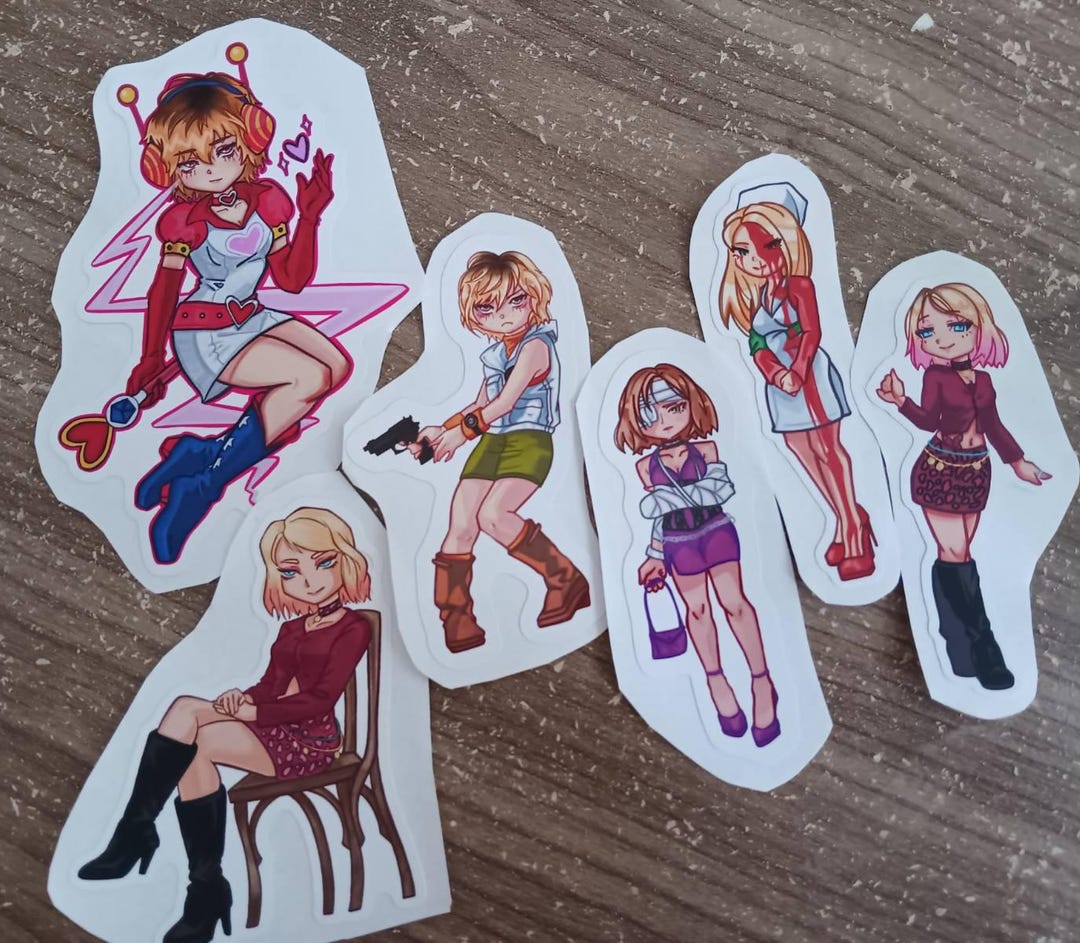 Silent Hill's Women Sticker, Heather, Eileen, Lisa, Maria - Etsy