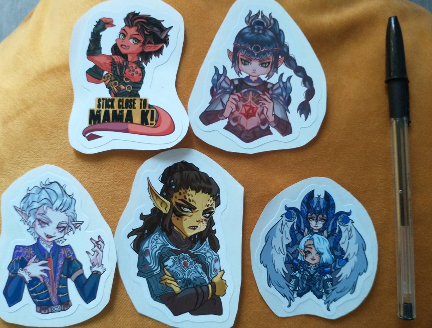 Baldur's Gate 3 Stickers - Etsy