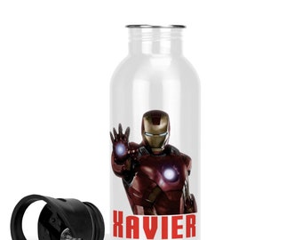 Iron Man Bottle - Etsy UK
