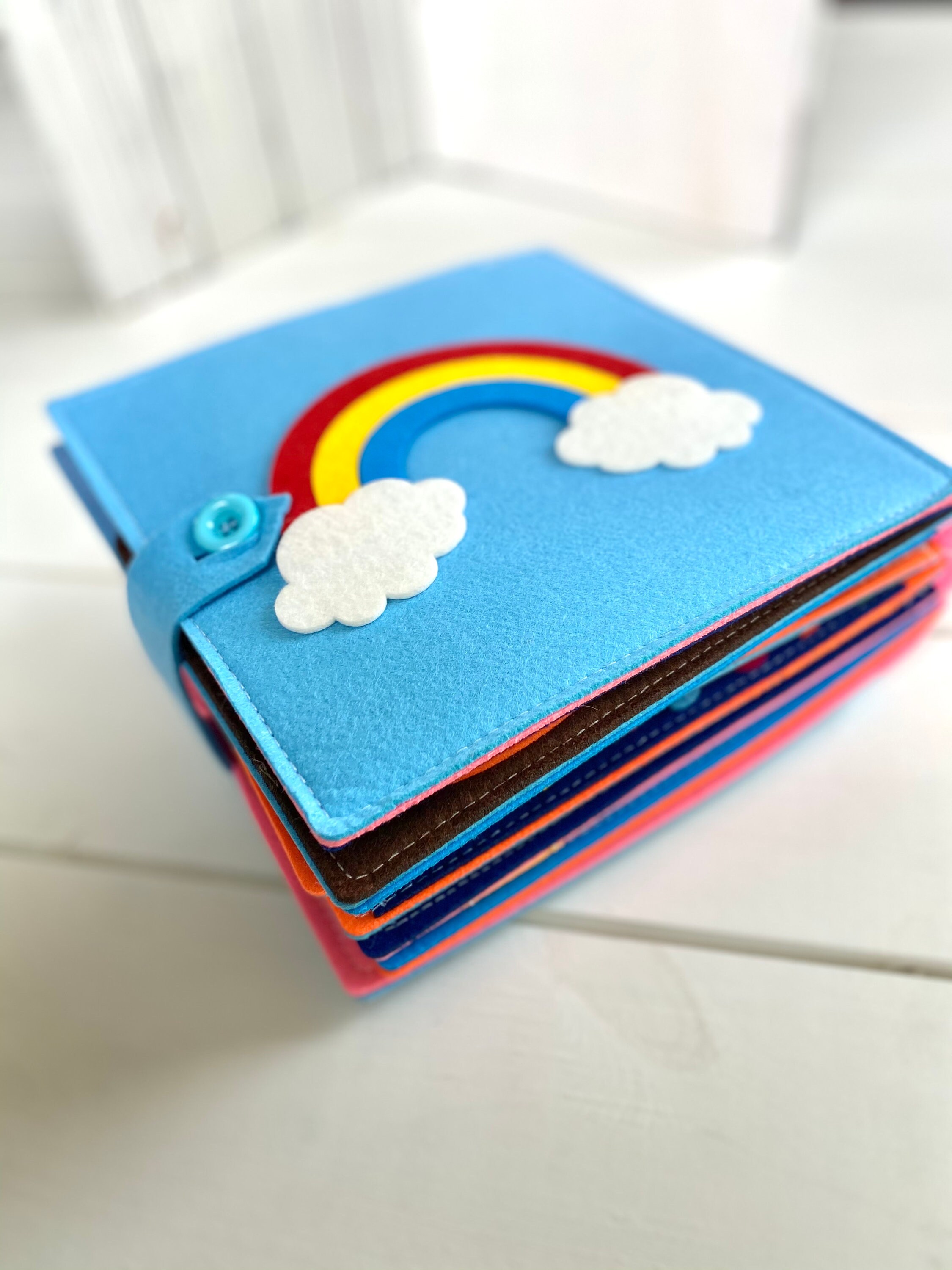 Educational Felt Book Montessori Toy Busy Book - Etsy