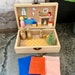 Goldilocks and the Three Bears Play Set Wood Toy Travel Toy - Etsy
