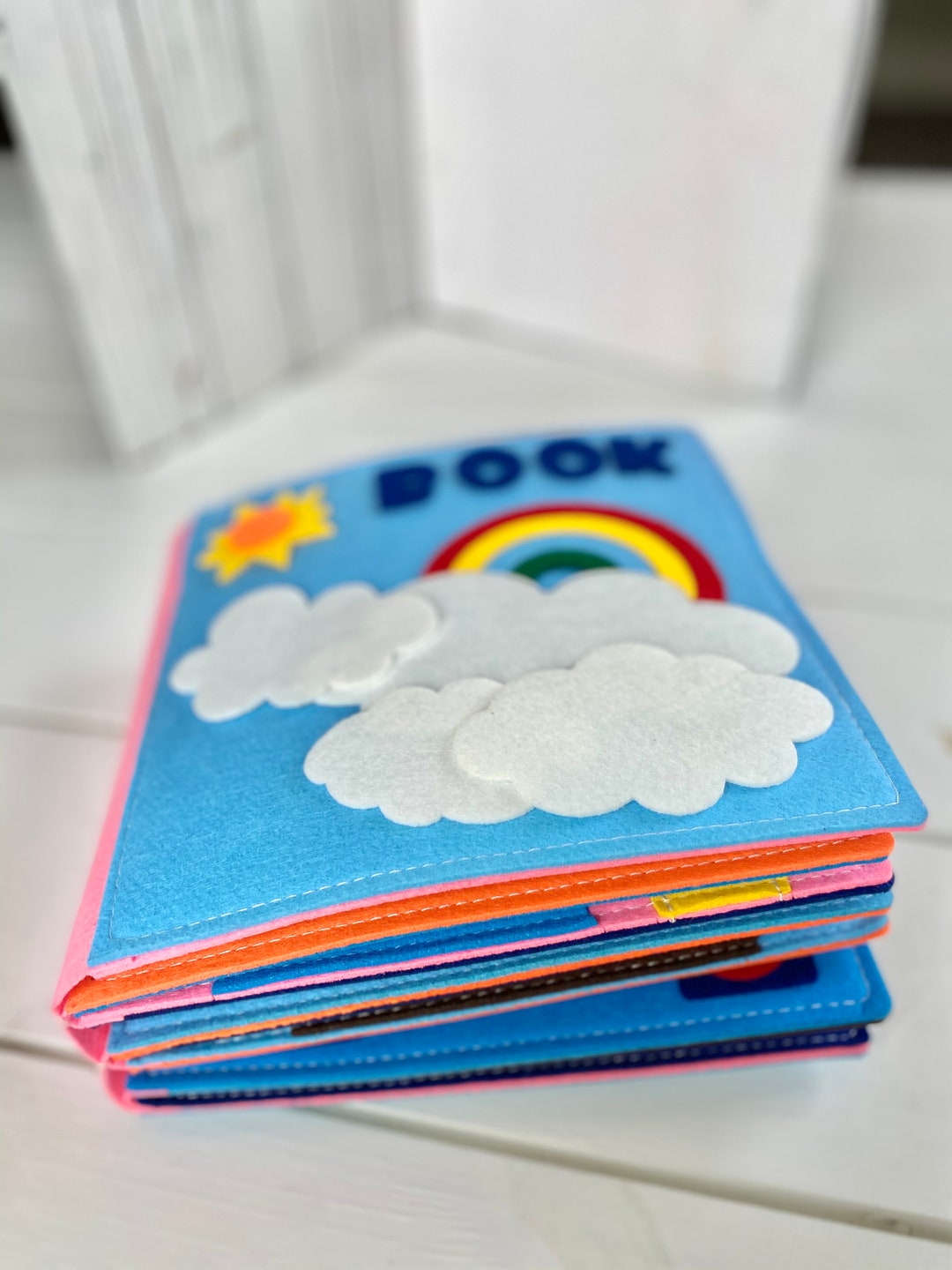 Educational Felt Book Montessori Toy Busy Book - Etsy