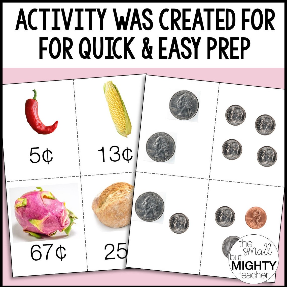 Money Flash Cards, US Coins, Memory Games, Pre-k Learning ...
