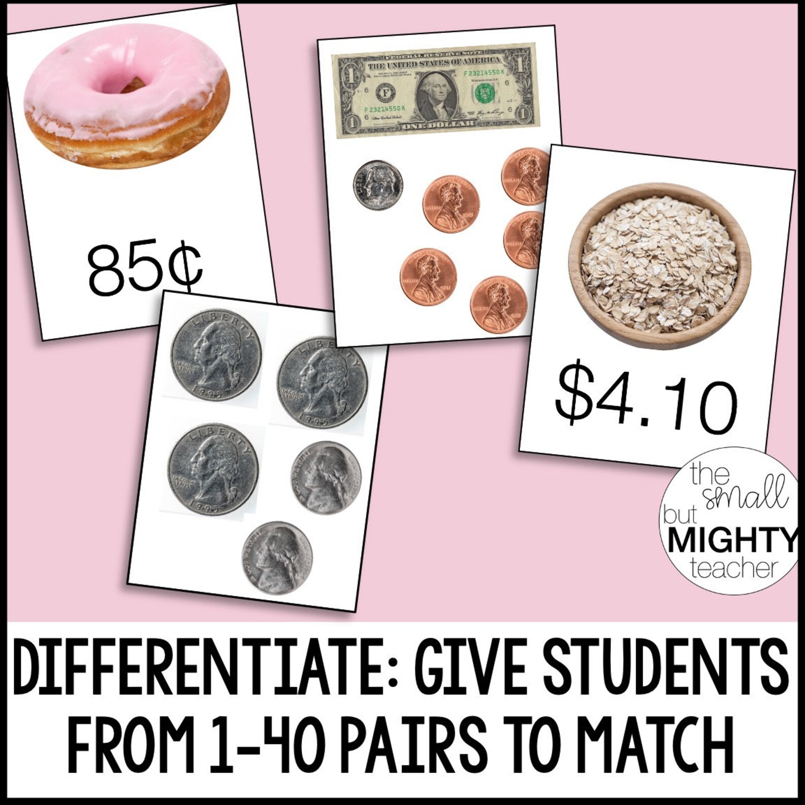 Money Flash Cards, US Coins, Memory Games, Pre-k Learning ...