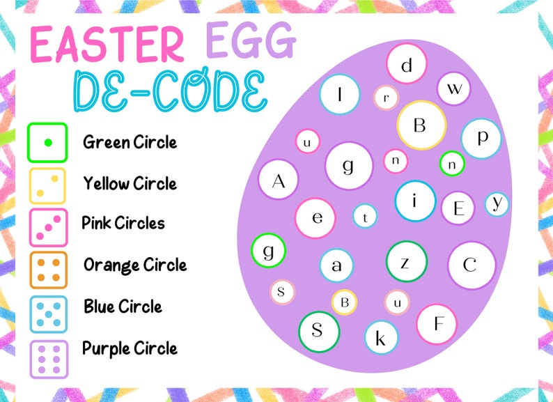 Easter Bundle Easter Placemat Kids Table Coloring Craft Activity ...