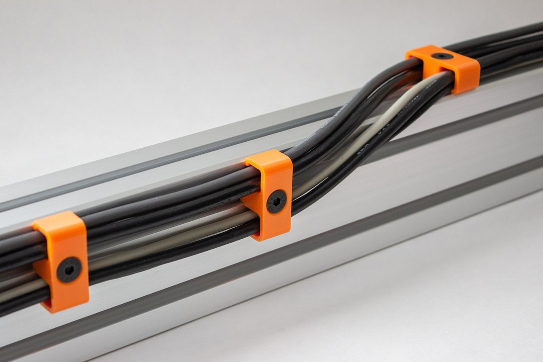 Bolt-on Cable Management Clips for Sim Racing Profile Rig (40 Series ...