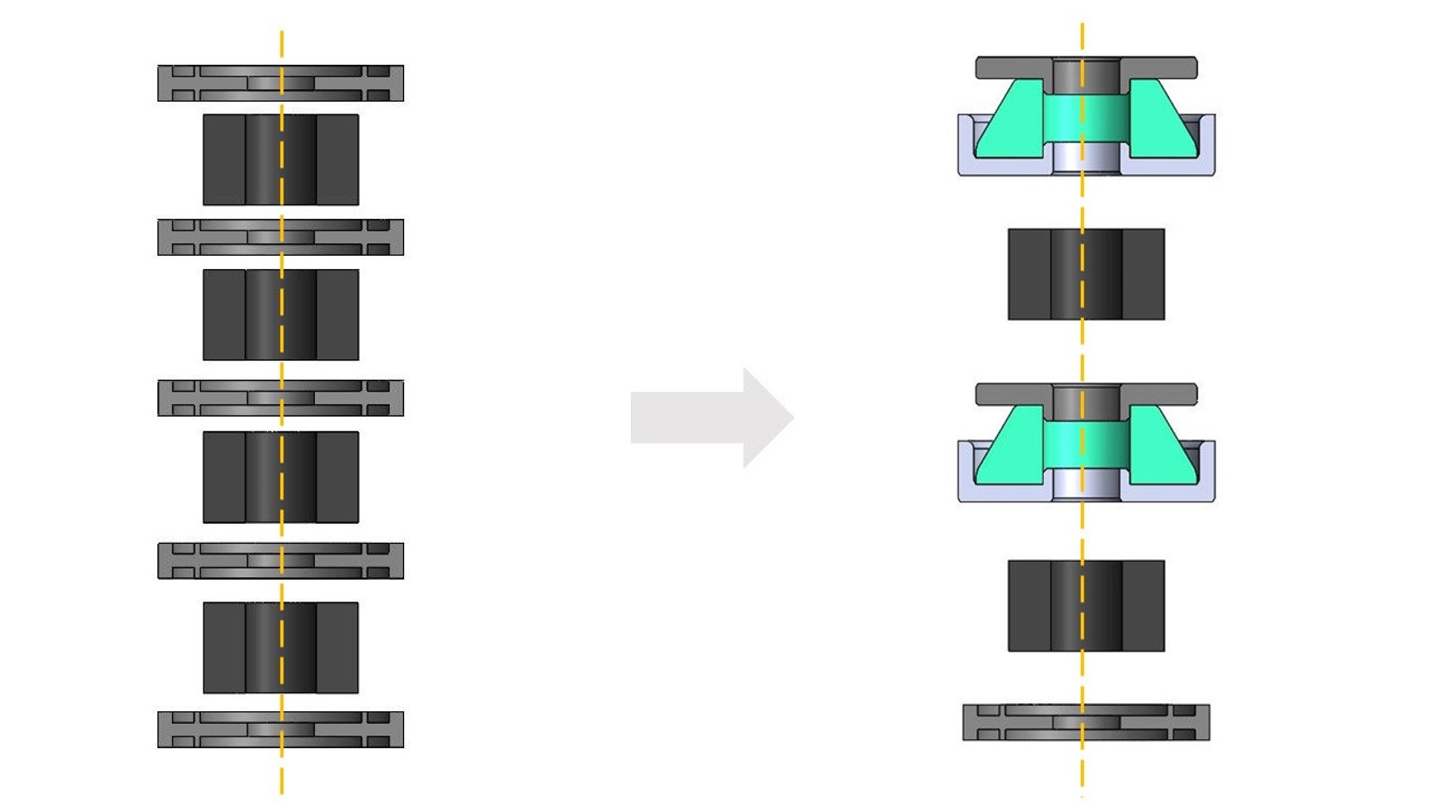 Brake Tuning Kit for FANATEC CSL Load Cell Brake Pedal (3D Printed ...