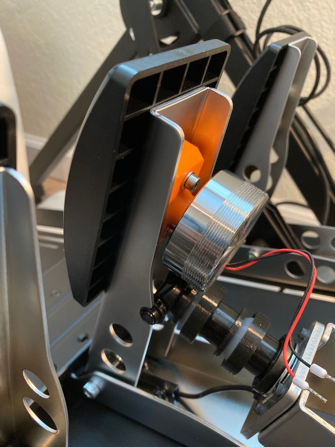 Pedal Mount for 50MM Resonance Speakers Vibration Bass Shaker ABS ...