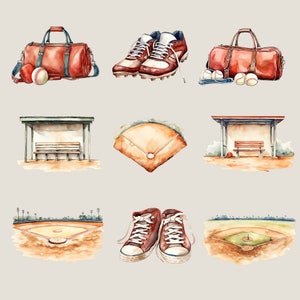 Baseball Clipart Pack, Baseball Bat PNG, Sports, Boy Clipart, Sports ...