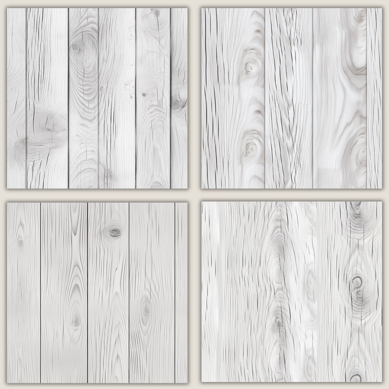 White Wood Texture Pattern, Seamless White Wood, White Wood Digital ...