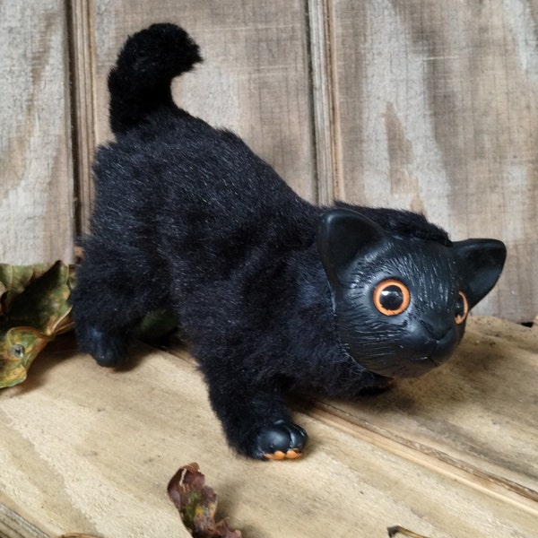 Black Cat Doll - Etsy