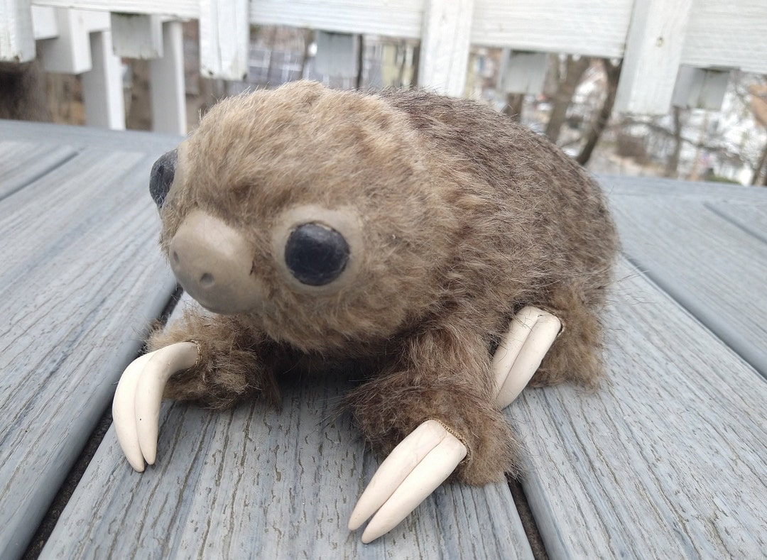 Sloth Art Doll, Polymer Clay, Sculpture - Etsy