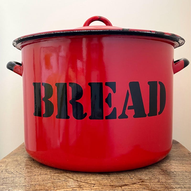 Bread Bin 1970s - Etsy UK
