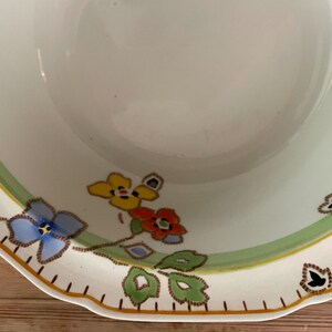 Vintage Tams Ware Hand Decorated Bowl - Etsy UK