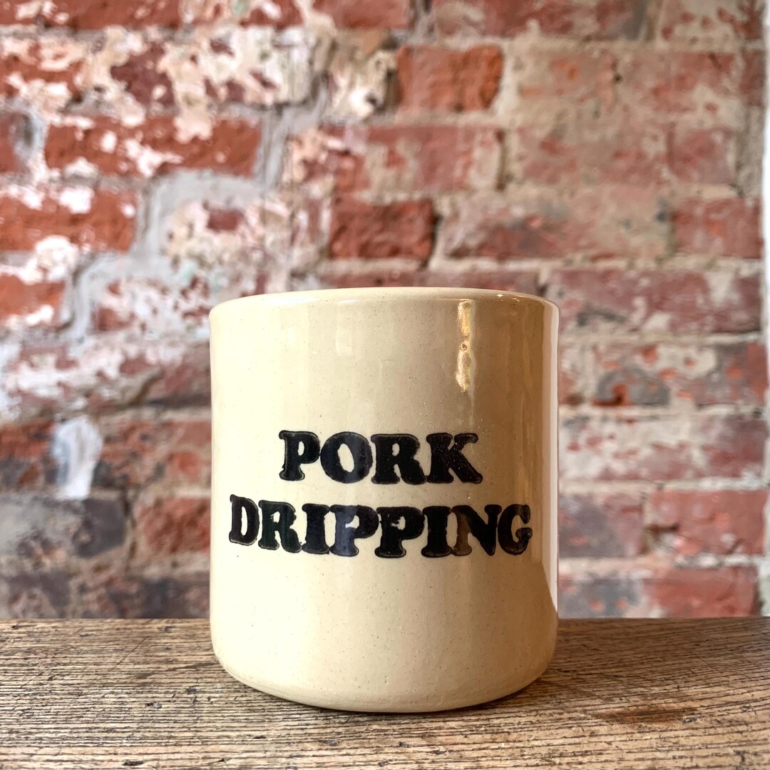 Pearsons of Chesterfield Stoneware Pork Dripping Pot - Etsy