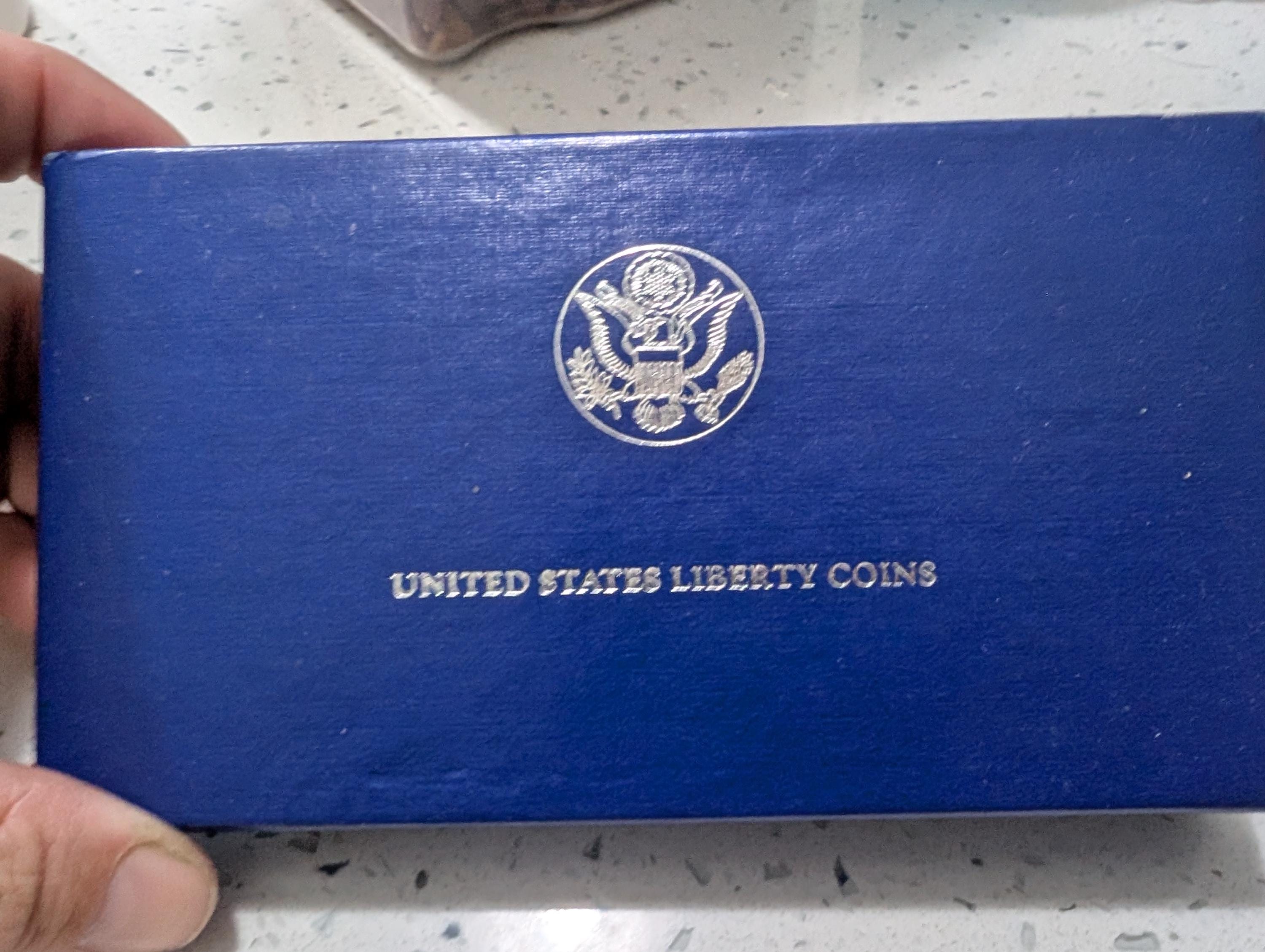 1986 Silver Proof Liberty Coin Set - Etsy