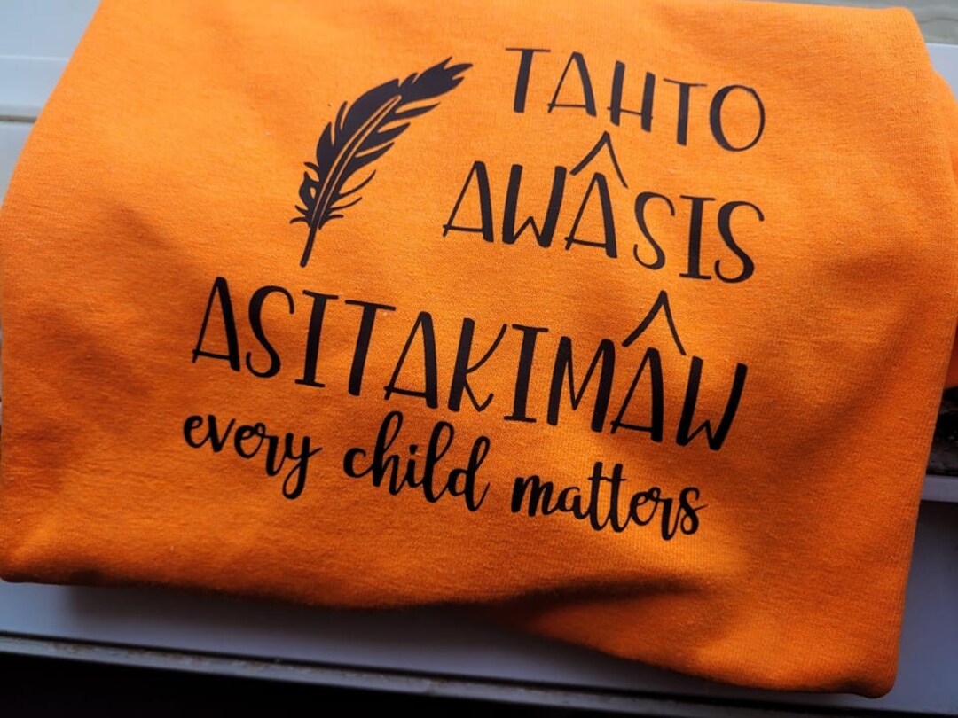 Every Child Matters | Cree | Orange Shirt Day - Etsy