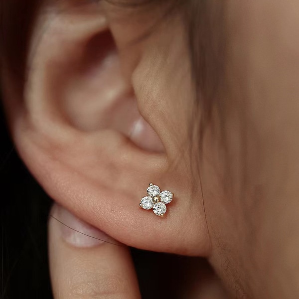 Clover Earrings - Etsy