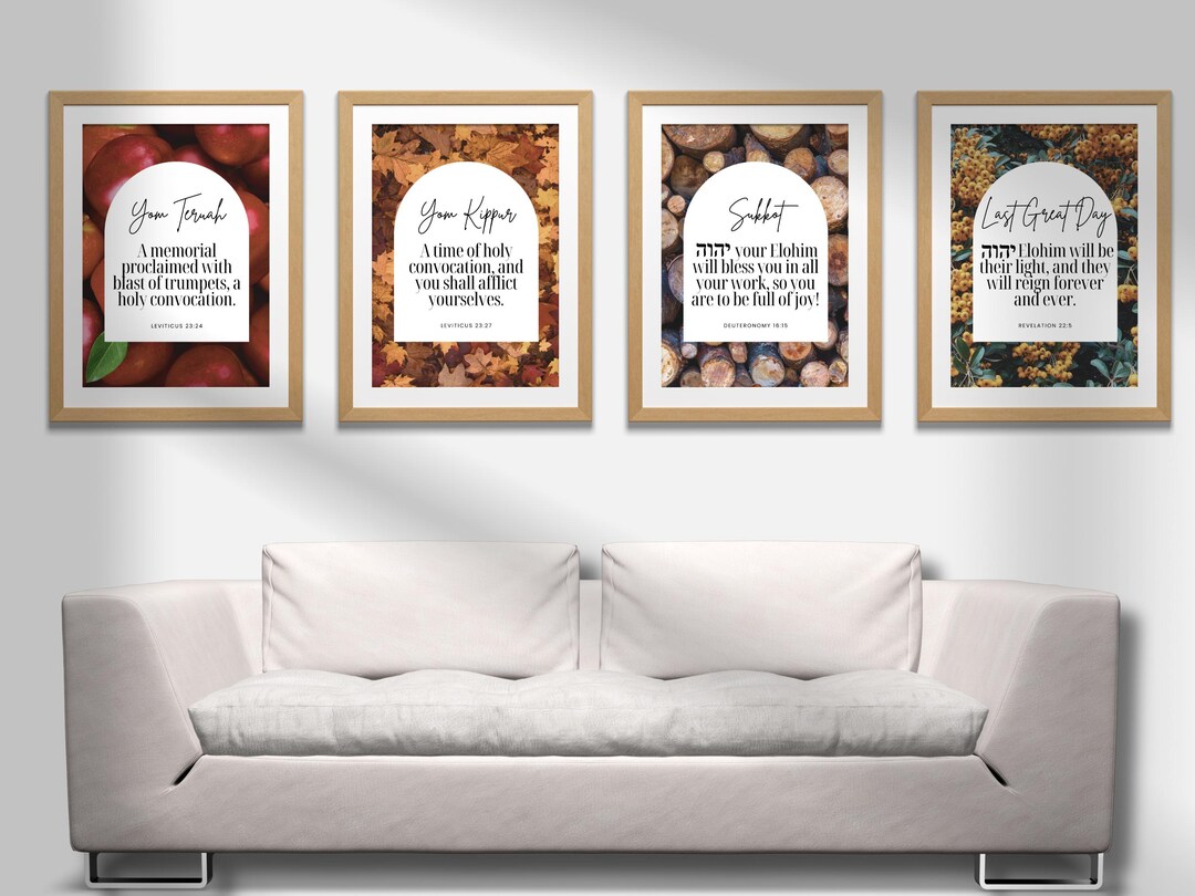 Fall Feast Posters 2024 | Feast of Tabernacles Decorations | Fall Feast ...