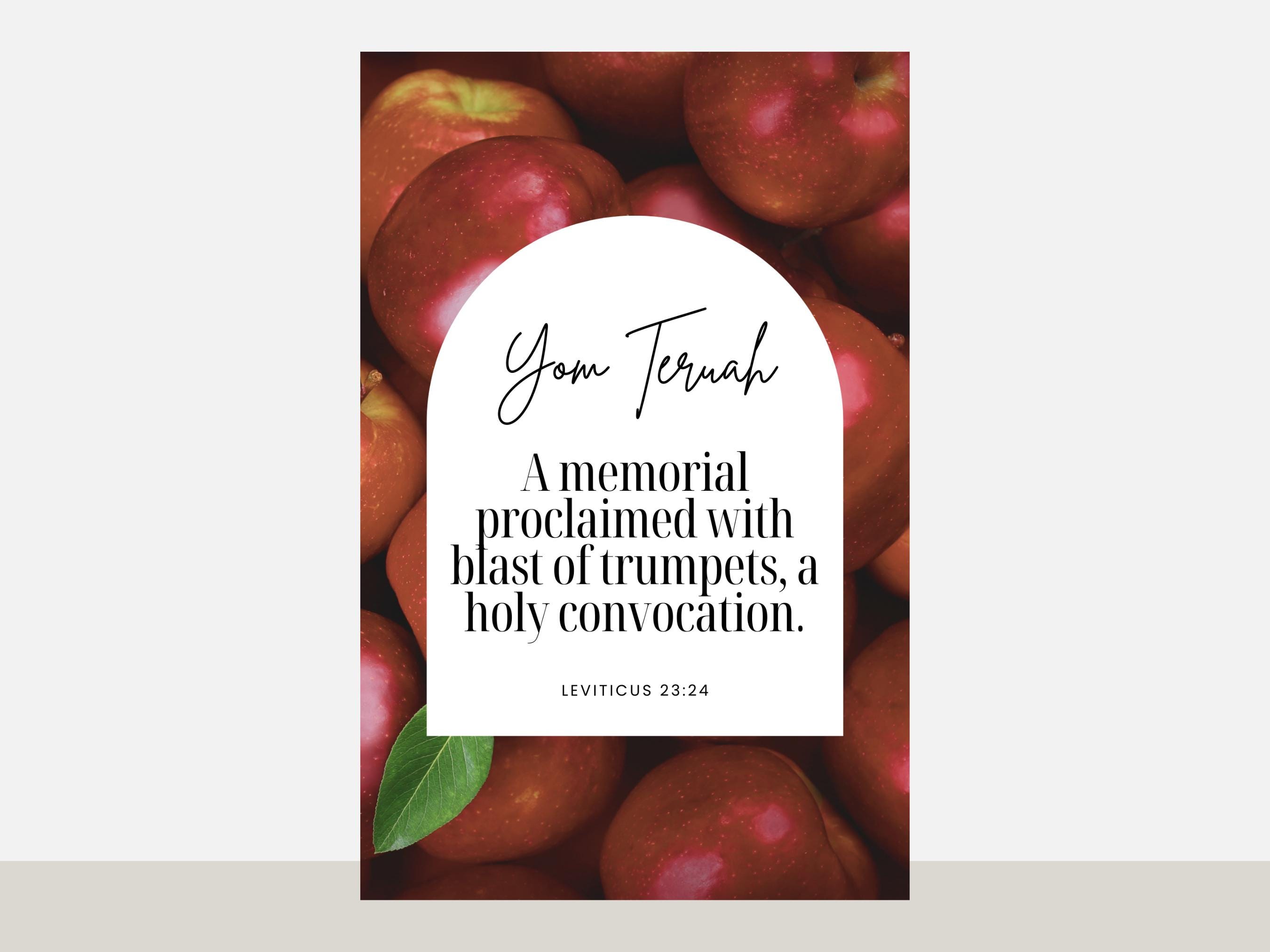 Printable PDF Fall Feast Posters 2024 Feast of Tabernacles Decorations ...