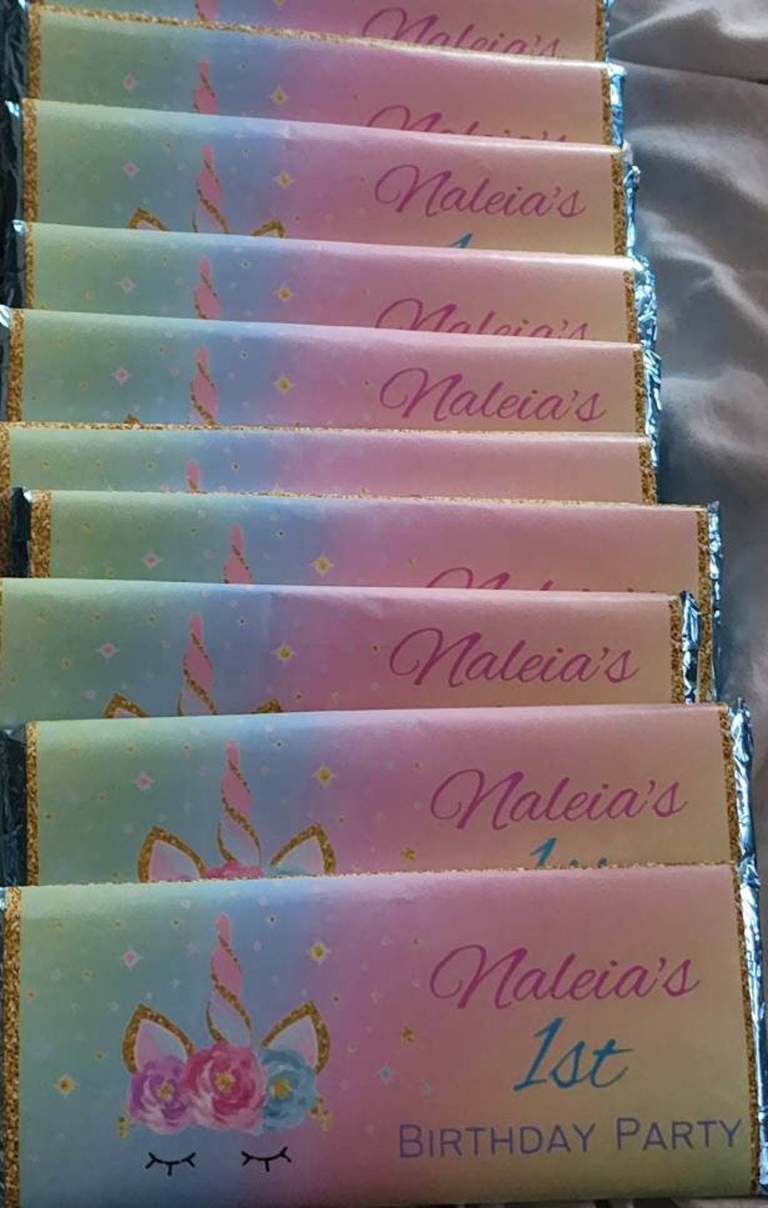 Custom Candy Bar Wrappers - Etsy