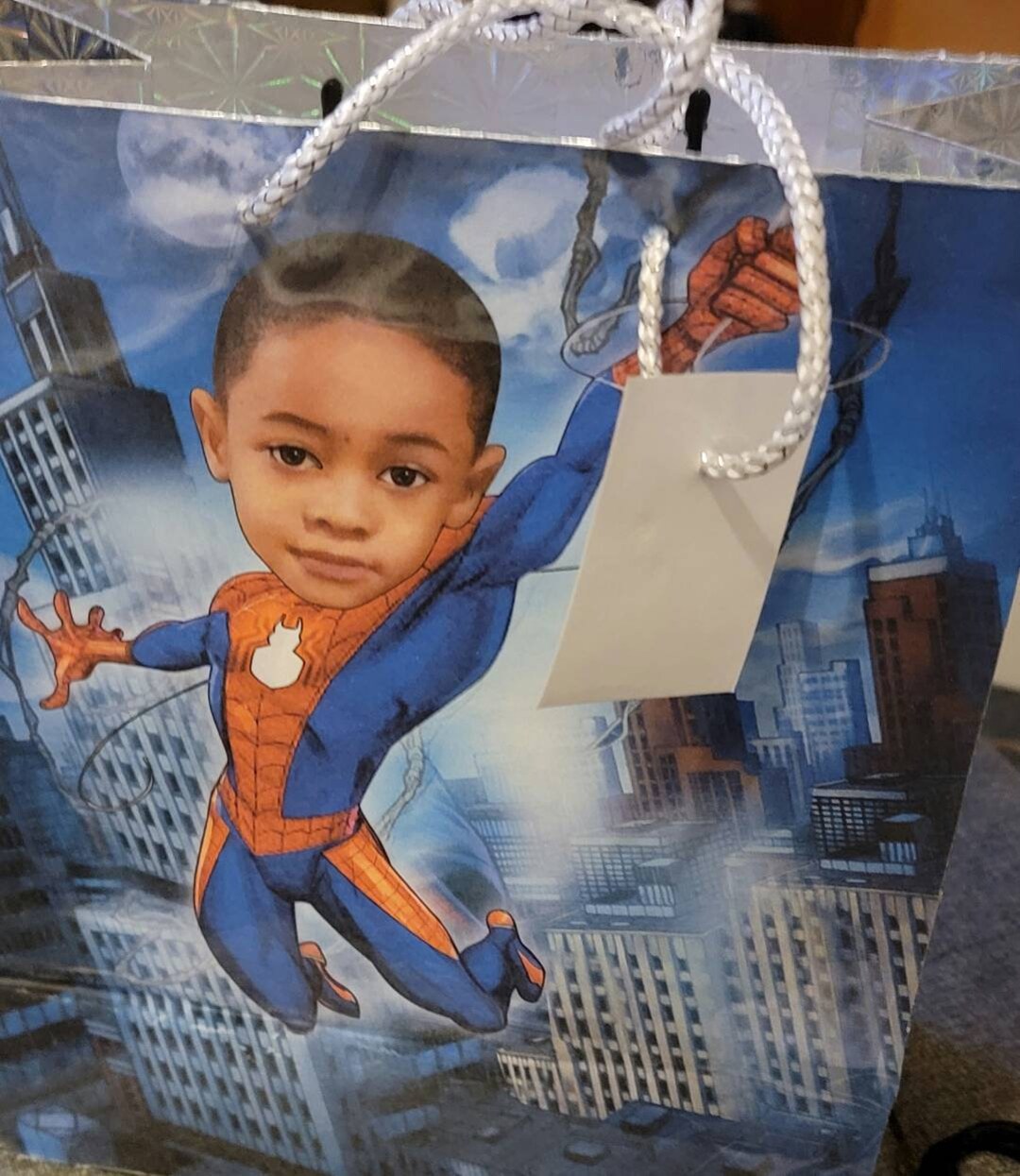 Custom Photo Gift Bag - Etsy