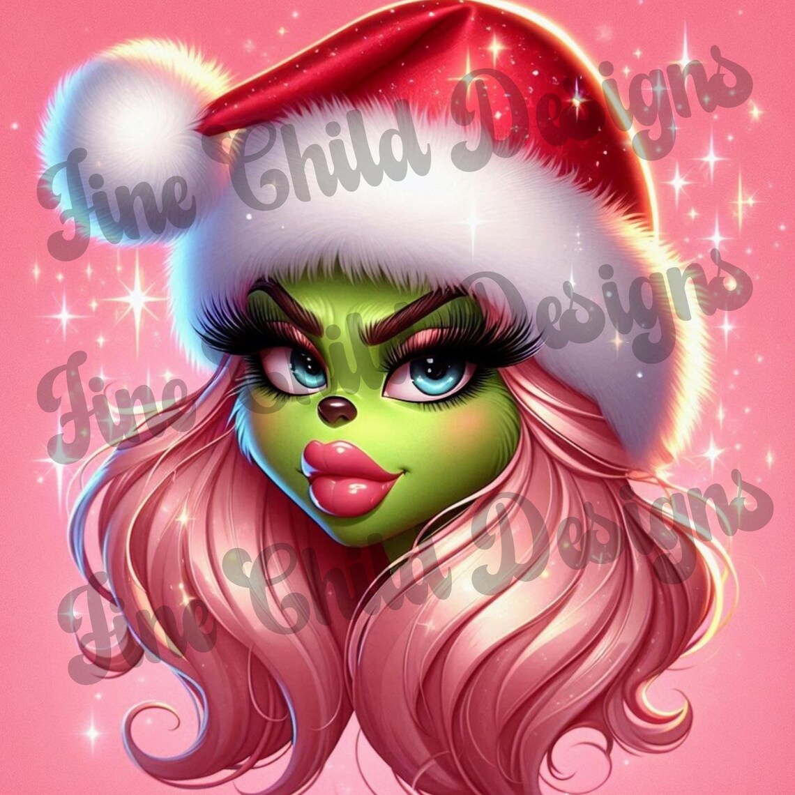 Editable Canva Grinchmas Grinch Digital Download, Ideal for Tumblers ...