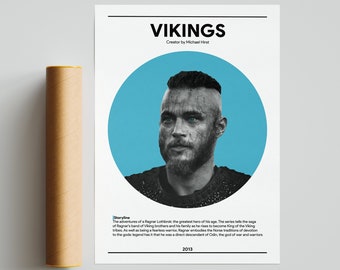 Ragnar Lothbrok Poster - Etsy
