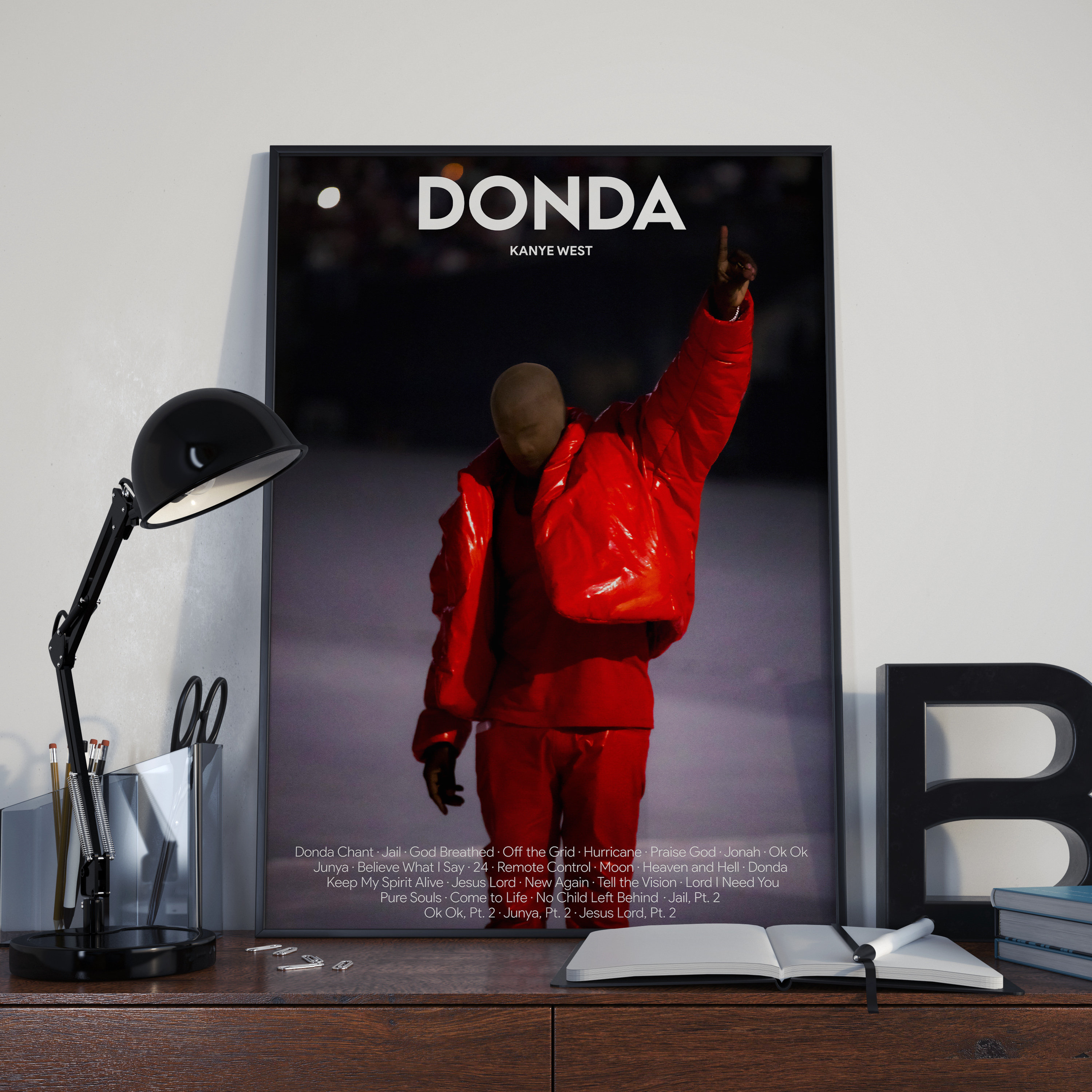Kanye West Donda Album Cover Poster Kanye West Poster - Etsy Finland